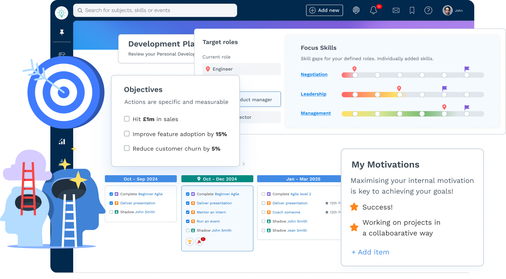 Grow | Learning that adapts as your teams grow