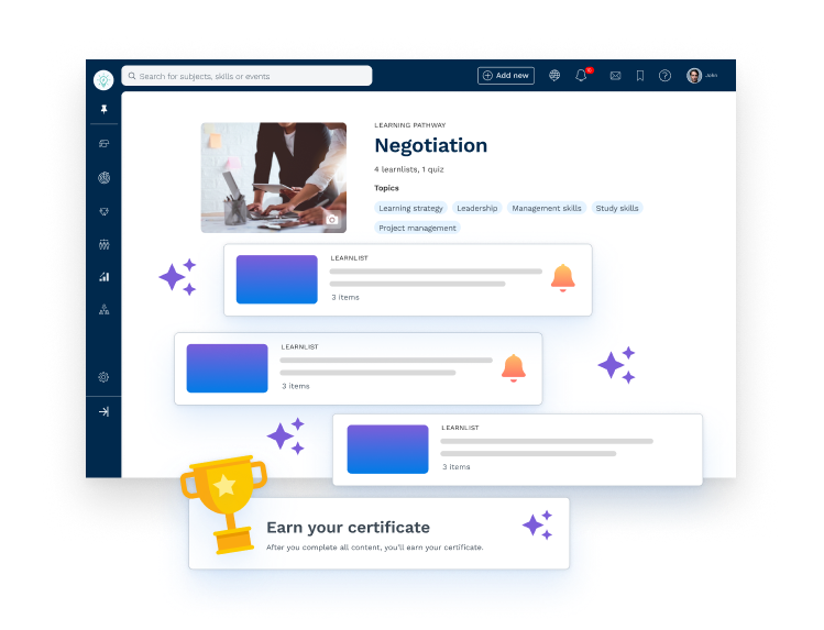Grow | Learning that adapts as your teams grow